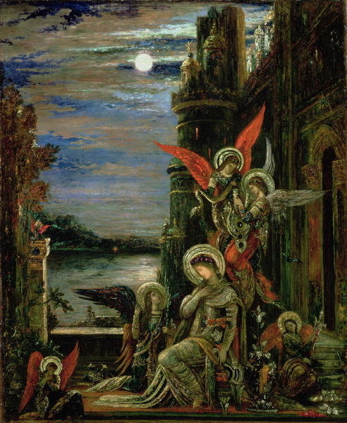 St. Cecilia 1897 posters & prints by Gustave Moreau