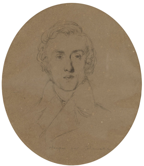 Portrait of Frédéric Chopin posters & prints by Luigi Calamatta