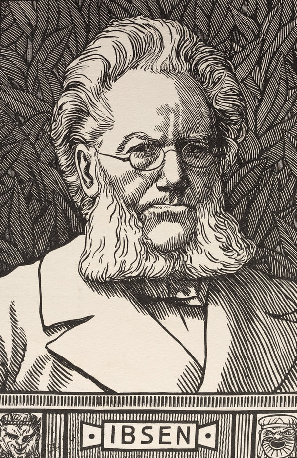 Portrait of Henrik Ibsen posters & prints by Anonymous