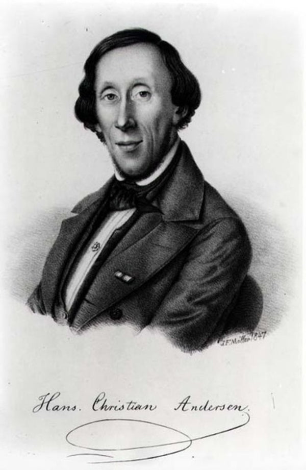Portrait of Hans Christian Andersen posters & prints by Johan Frederick ...