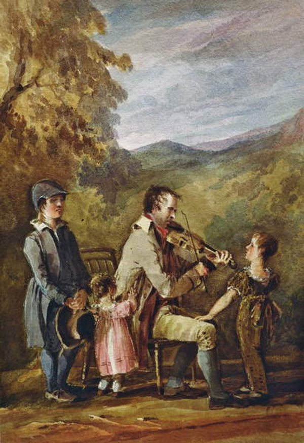 Blind Fiddler posters & prints by John Harden