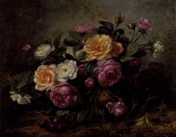 Full Blown Roses posters & prints by Albert Williams