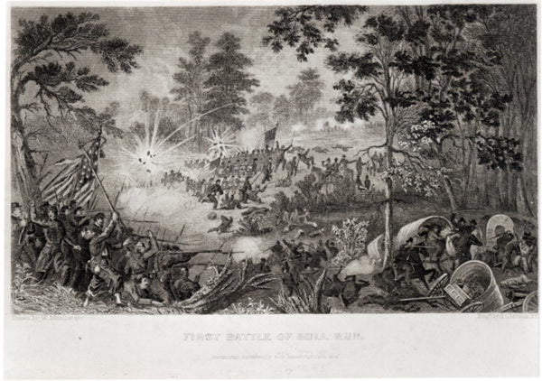 The First Battle of Bull Run, 21st July 1861 posters & prints by ...