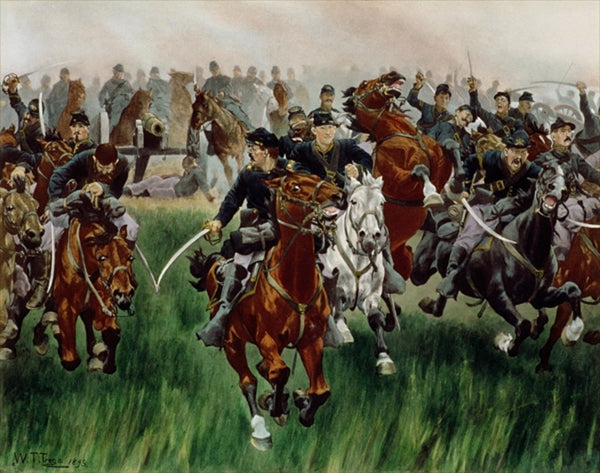The Cavalry, 1895 posters & prints by W.T. Trego
