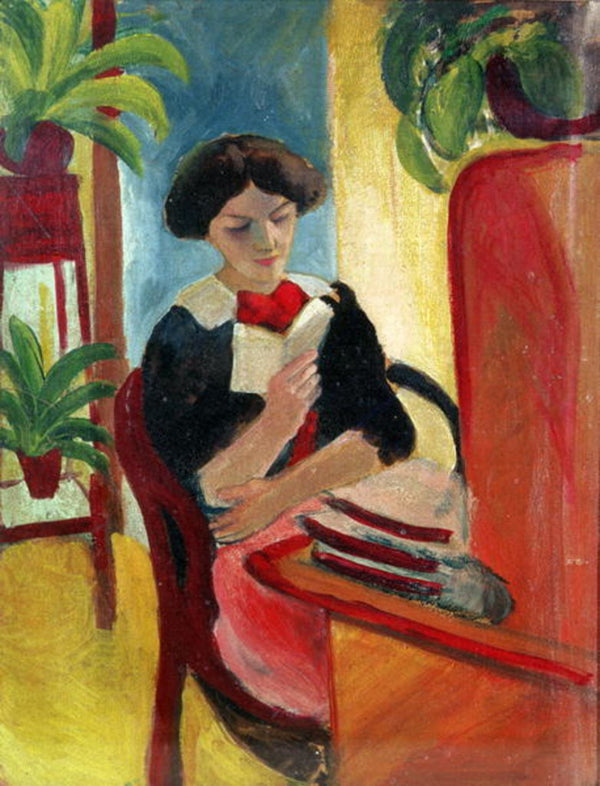 Elizabeth Reading, 1911 posters & prints by August Macke