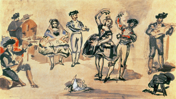 Spanish Dancers, 1862 posters & prints by Edouard Manet