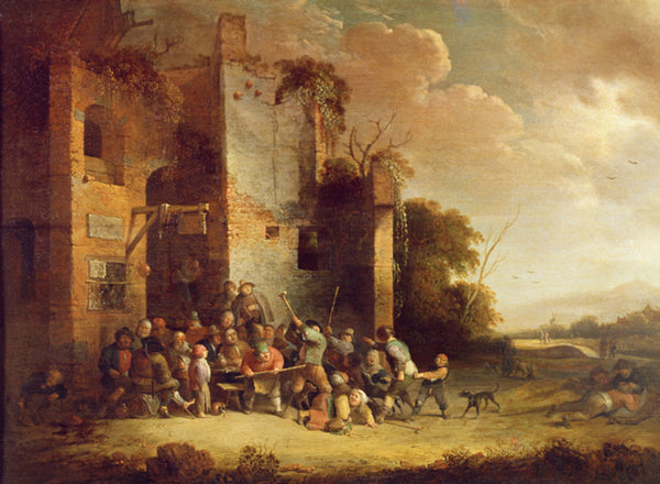 Dutch Boers quarrelling, 17th century posters & prints by Peter de Bloot