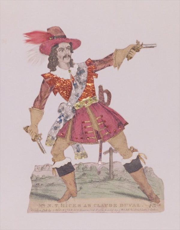 Mr. N.T. Hicks in the guise of the French highwayman Claude Duval ...