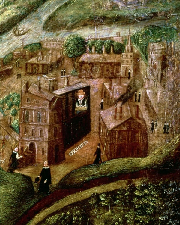 The Life and Death of Sir Henry Unton, detail of studying at Oriel ...