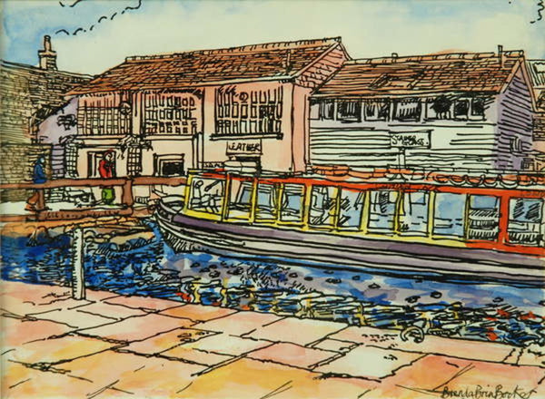 Canal Museum, Camden Lock posters & prints by Brenda Brin Booker