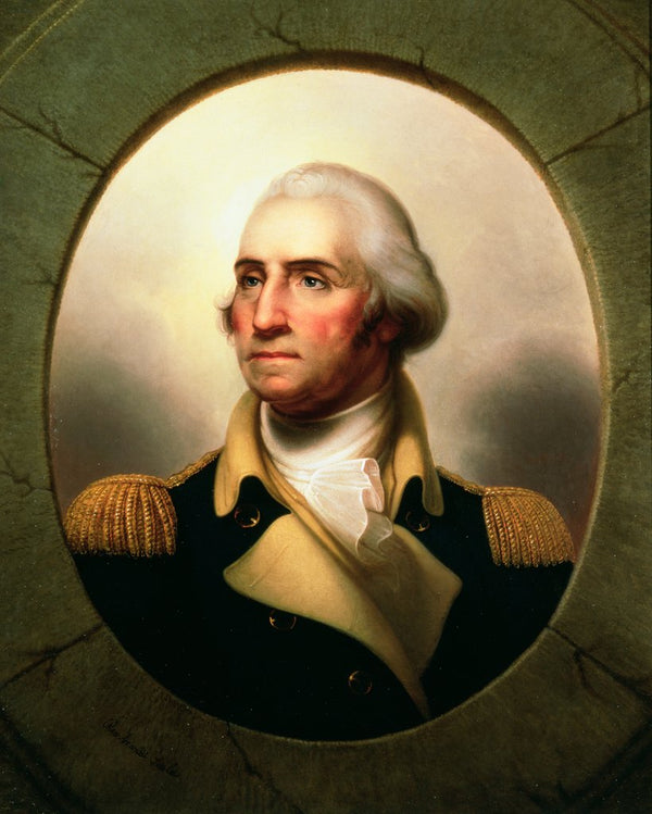 Porthole Portrait of George Washington, 1795 posters & prints by ...