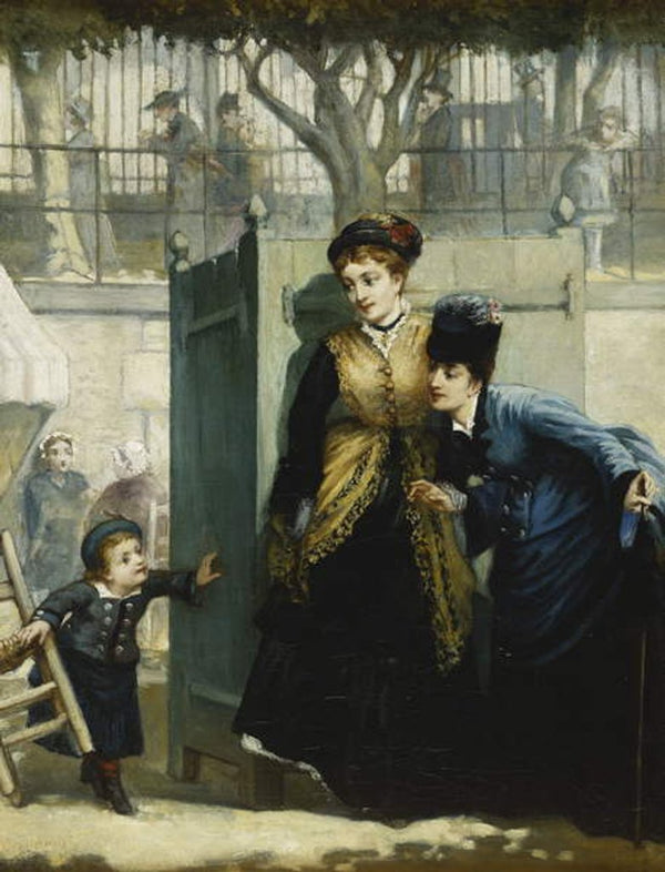 Hide and Seek, 1876 posters & prints by Albert Snr. Ludovici