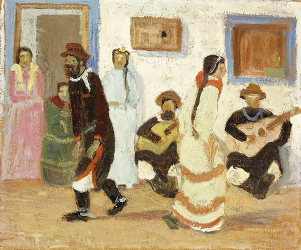 Creole Dancing; Baile Criollo posters & prints by Pedro Figari