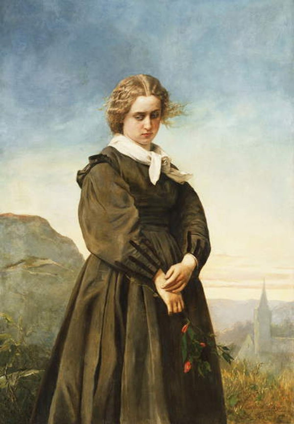 Love's Melancholy, 1866 posters & prints by Constant Mayer