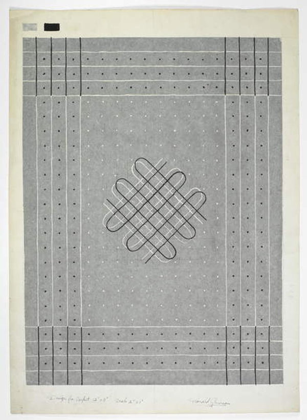 Carpet design posters & prints by English School