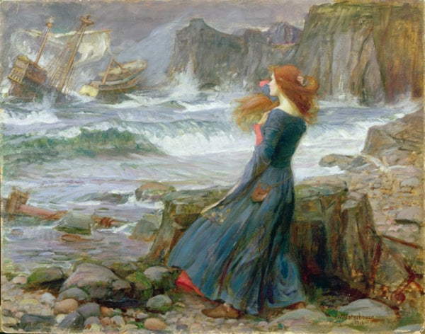 Miranda, 1916 posters & prints by John William Waterhouse