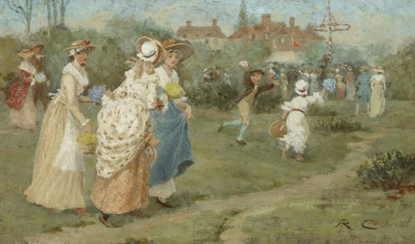May Day, 1884 posters & prints by Randolph Caldecott