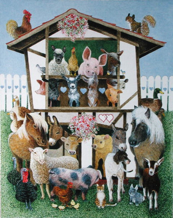 Animal Playhouse posters & prints by Pat Scott