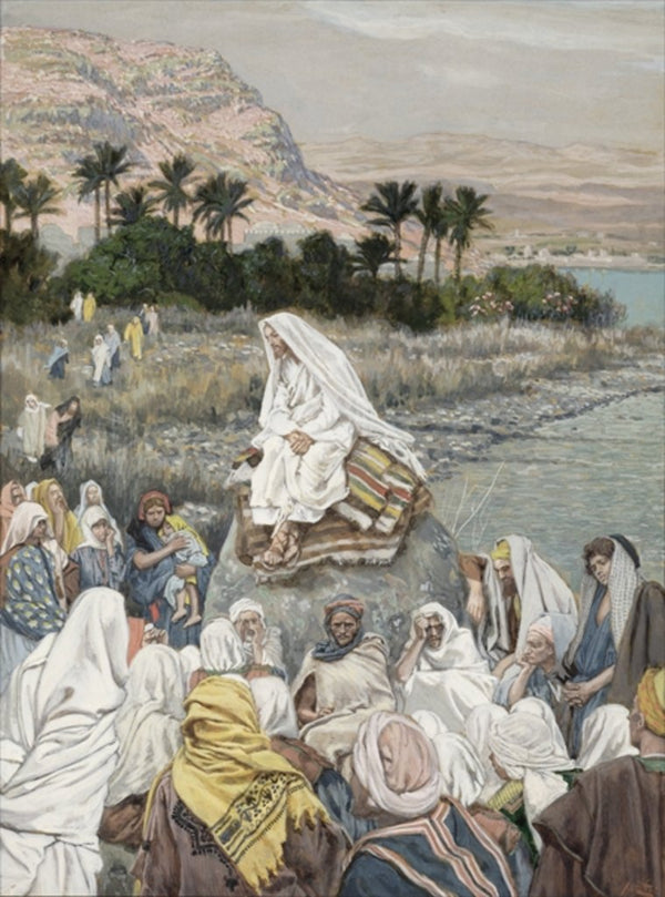 Jesus Preaching by the Seashore, c.1886-96 posters & prints by James ...