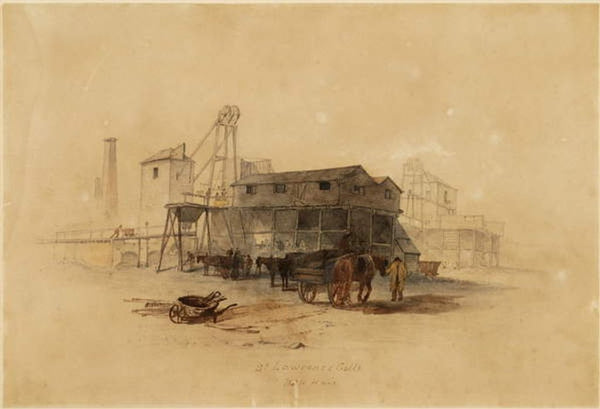 St' Lawrence Colliery posters & prints by Thomas H. Hair