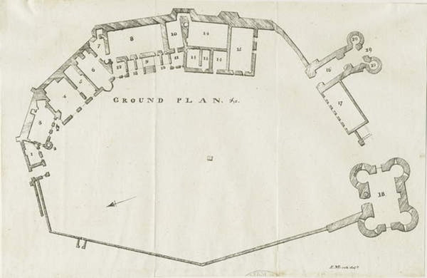 Dudley Castle: lithograph posters & prints by Luke Booker