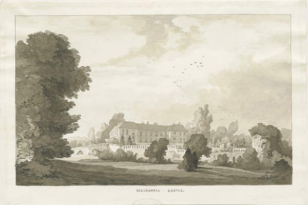 Eccleshall - 'Castle' posters & prints by Thomas Peploe Wood