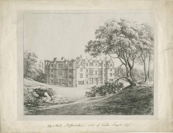 Keele Hall: lithograph posters & prints by School English