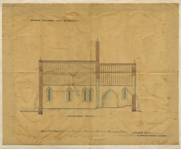 Hints Church: tracing posters & prints by School English