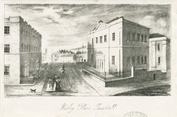 Wolstanton - 'Wesley Place, Tunstall': lithograph posters & prints by ...