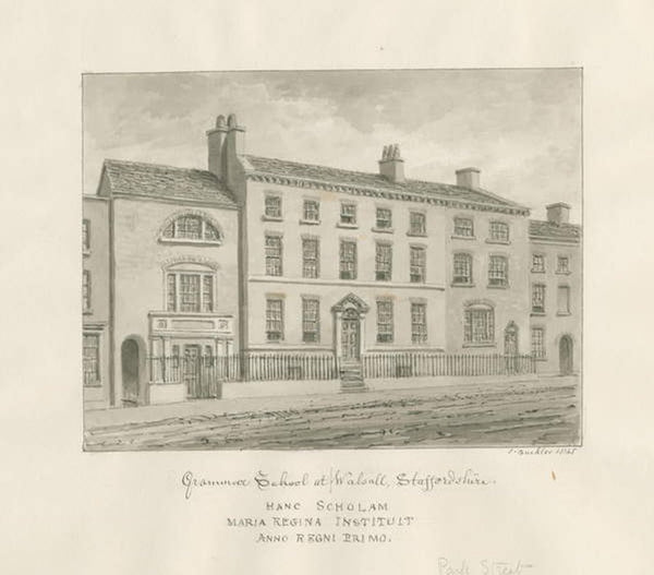 Walsall Town - Grammar School posters & prints by John Buckler