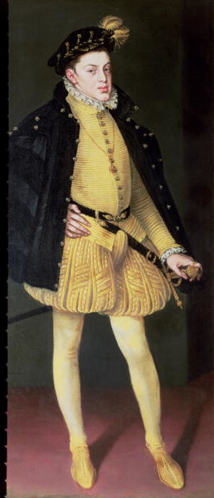 Don Carlos, son of King Philip II of Spain and Maria of Portugal, 1564 ...