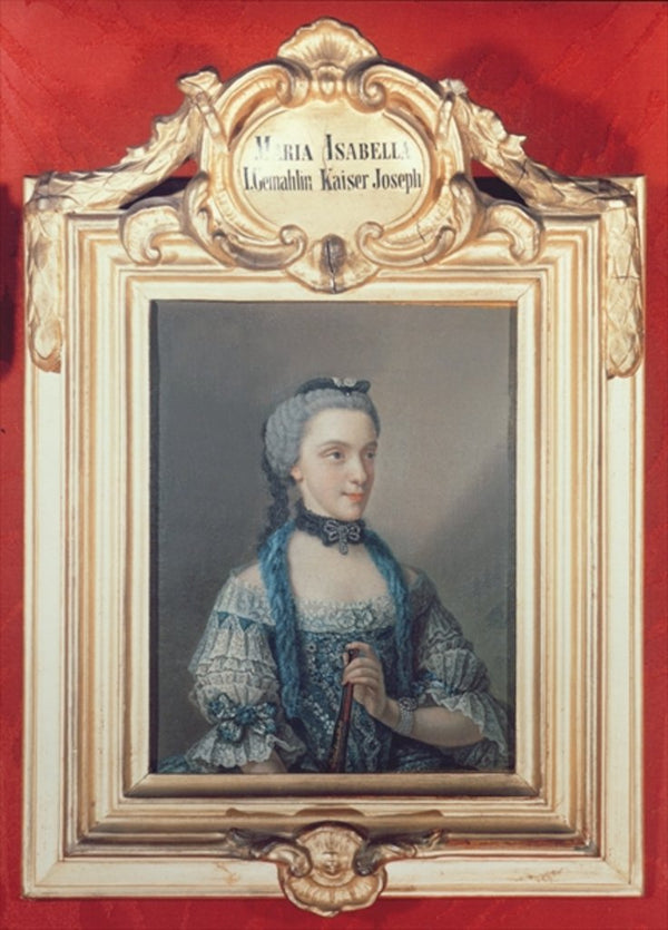 Maria Isabella of Parma, first wife of Joseph II Holy Roman Emperor ...