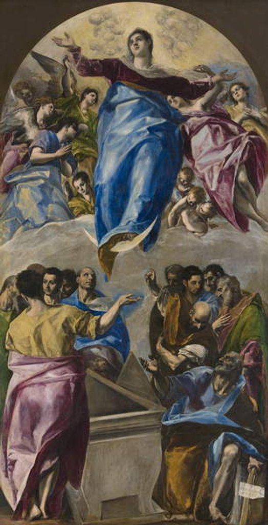 The Assumption of the Virgin, 1577-79 posters & prints by El (1541-1614 ...