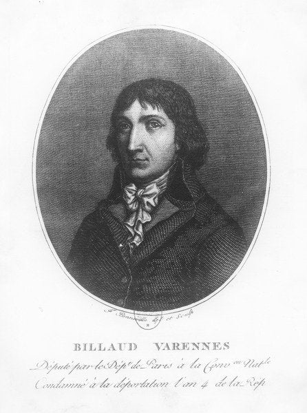 Jacques Nicolas Billaud-Varenne posters & prints by Francois Bonneville