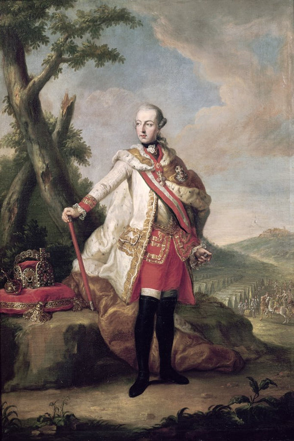 Full length portrait of Joseph II of Habsbourg-Lorraine, Holy Roman ...