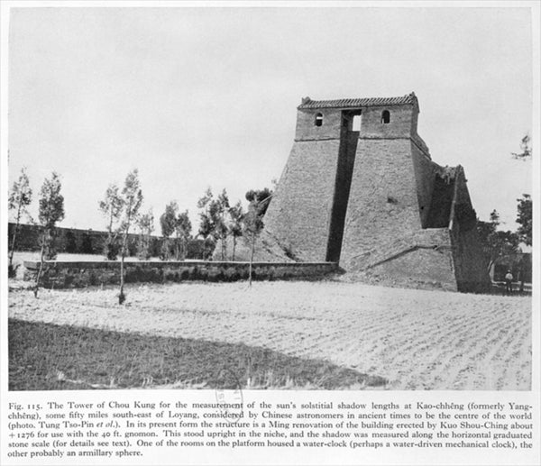 Tchen-Kong Tower, at the Observatory at Kao-Tcheng, China, c.1900 ...