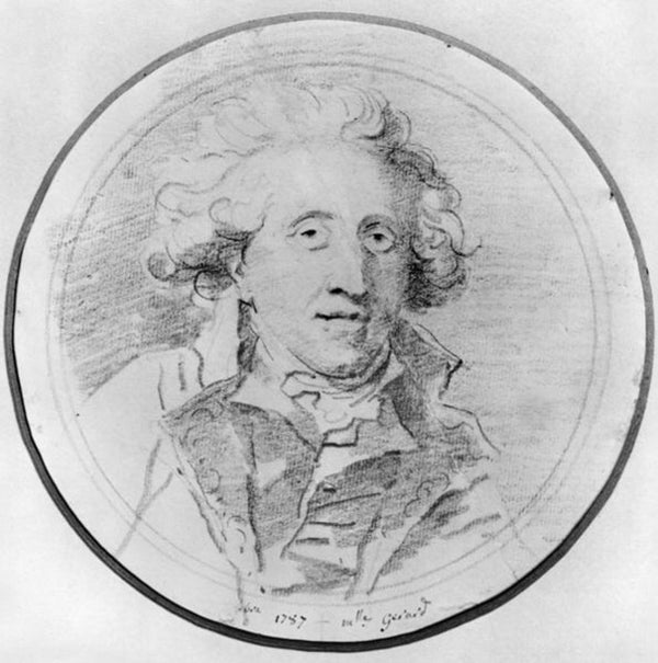 Portrait presumed to be Jean-Honore Fragonard 1787 posters & prints by ...