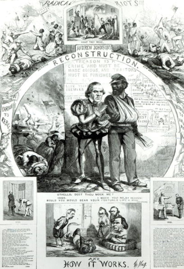 Reconstruction and How it Works posters & prints by Thomas Nast