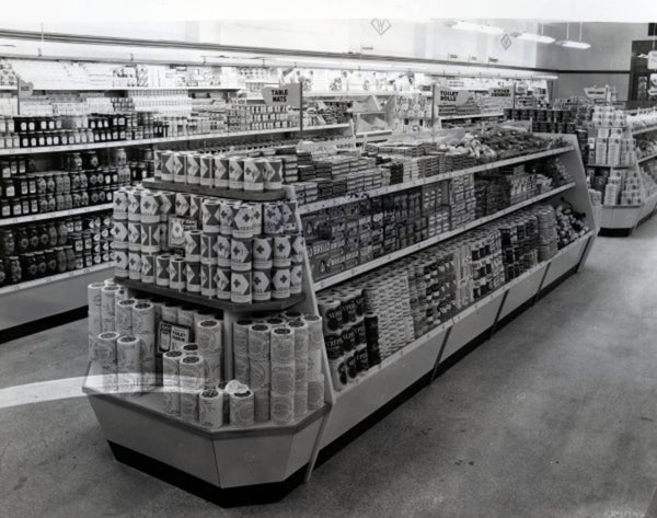 Interior of a Woolworths store, 1956 posters & prints by English ...