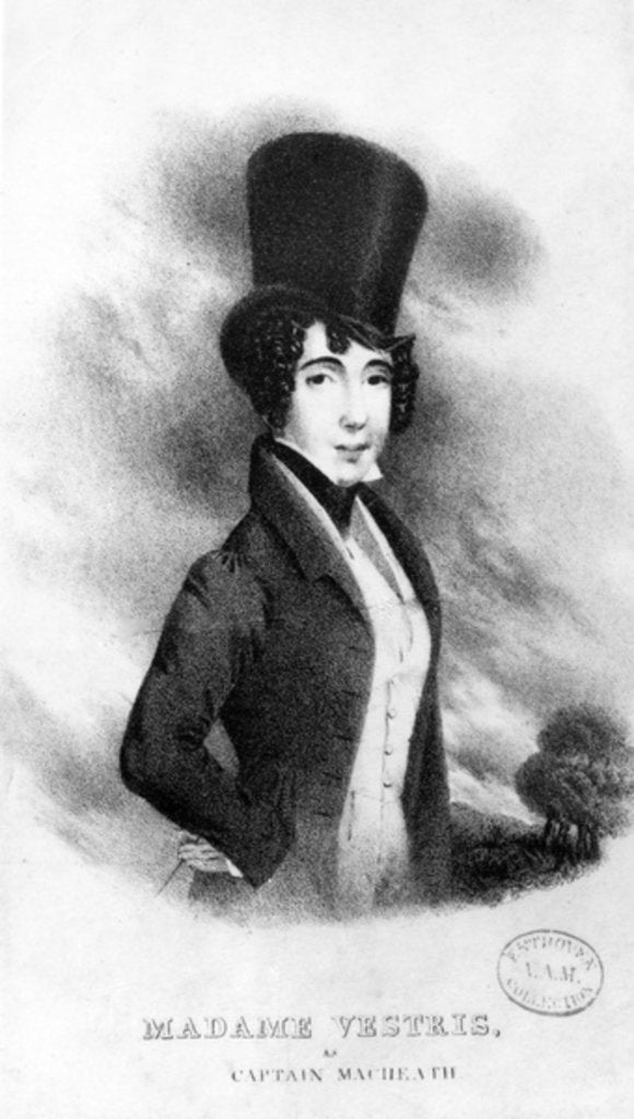 Madame Vestris as Captain MacHeath, 1833 posters & prints by English School