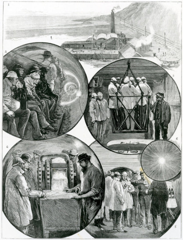A visit to the Channel Tunnel posters & prints by English School