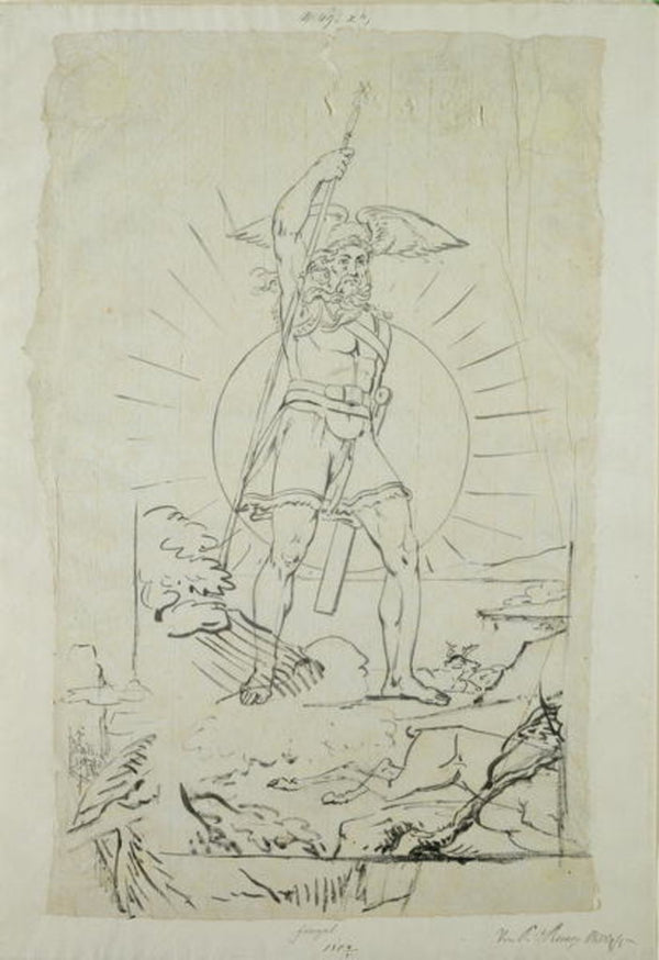 Fingal, 1804-5 posters & prints by Philipp Otto Runge