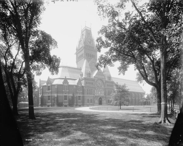 Memorial Hall, Harvard College, c.1899 posters & prints by Detroit ...