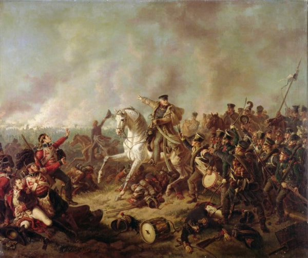 The Battle of Waterloo, 19th century posters & prints by Friedrich Kaiser