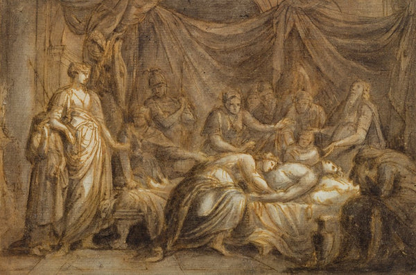 Andromache Mourning the Death of Hector, 1760-63 posters & prints by ...
