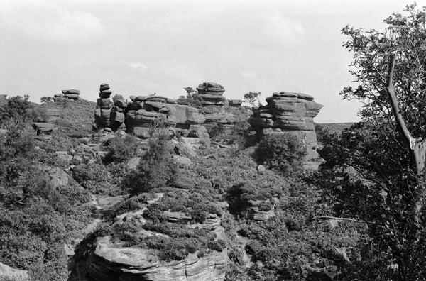 Brimham Rocks 1970 posters & prints by Staff