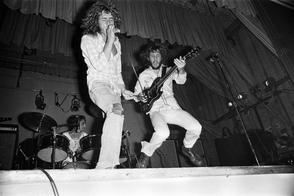 The Who on stage 1971 posters & prints by Staff