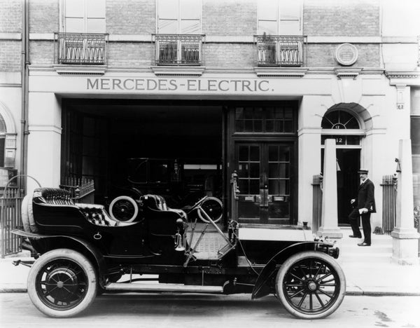 1907 Mercedes-Mixte Touring car, 1907 posters & prints by Unknown
