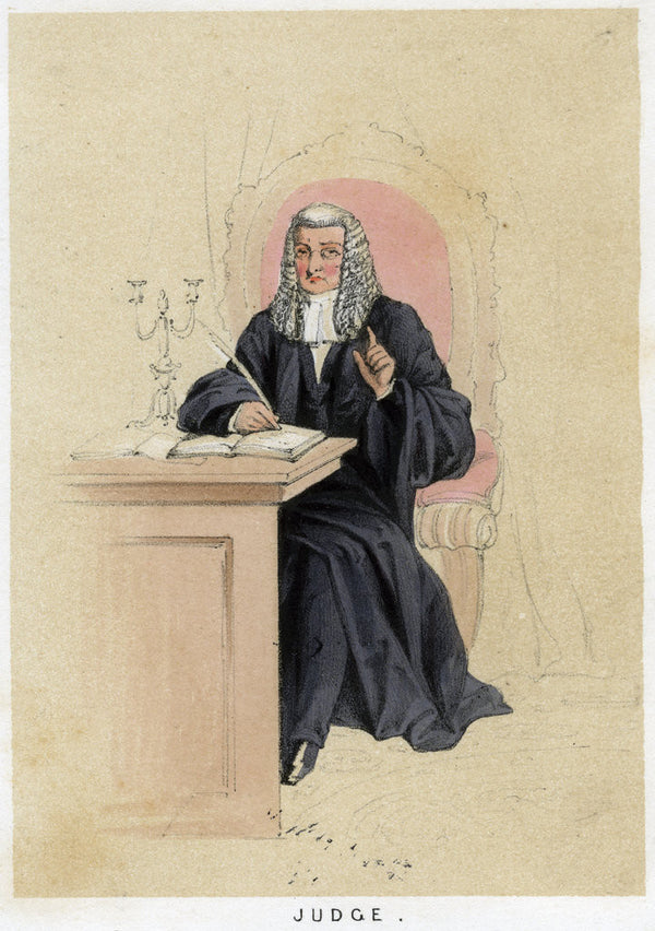 Judge posters & prints by Anonymous
