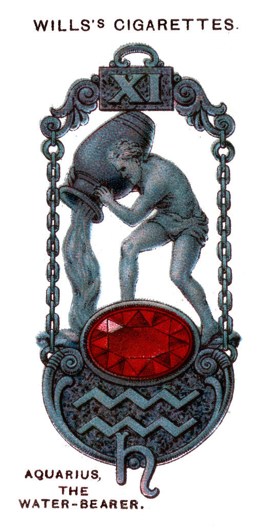 Aquarius, The Water-Bearer posters & prints by Anonymous